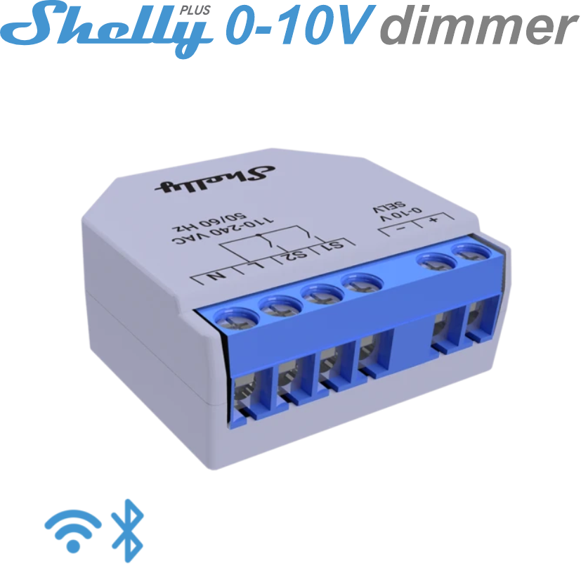 Shelly Plus 0-10V Dimmer – Electric Athens Ηλεκτρολογικό Υλικό – Φωτιστικά