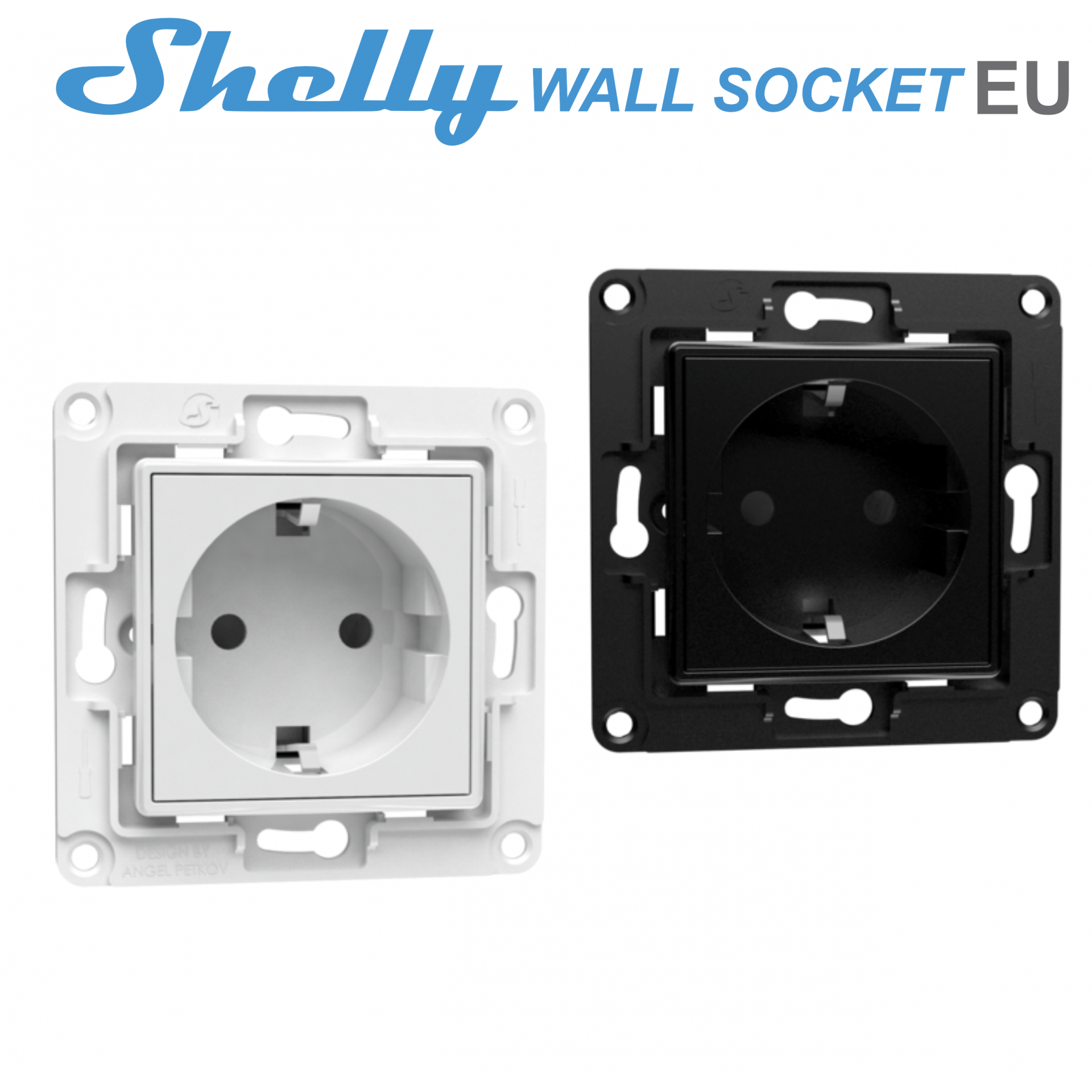 Shelly Wall Socket EU – Electric Athens Ηλεκτρολογικό Υλικό – Φωτιστικά