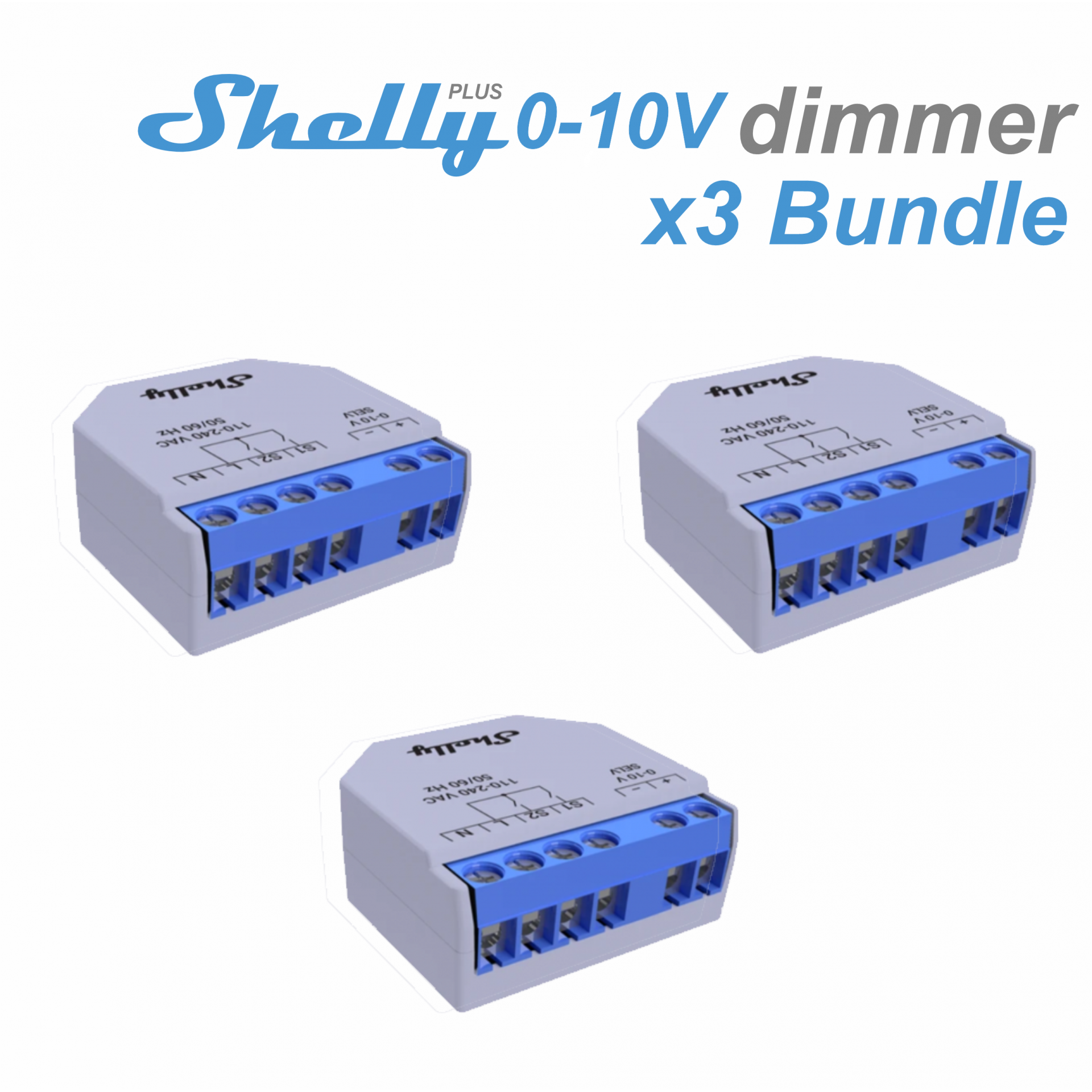 Shelly Plus 0-10V Dimmer x3 Bundle – Electric Athens Ηλεκτρολογικό ...